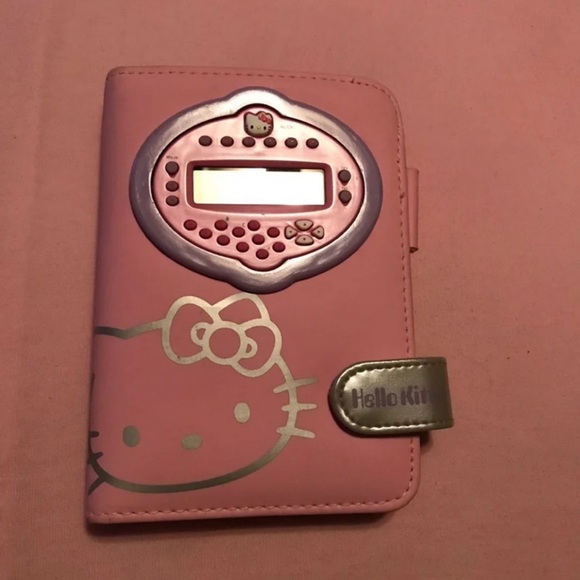 Hello Kitty | Office | Hello Kitty Pink And Silver Plannerjournal ...